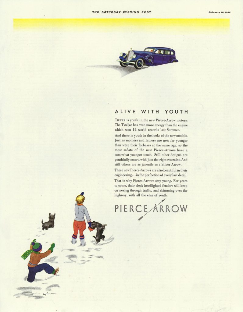 Advertising 1932-1935 – Pierce-Arrow Society
